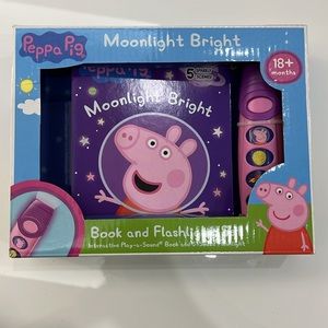 Peppa Pig | Toys | Interactive Play A Sound Book And Flashlight Set ...